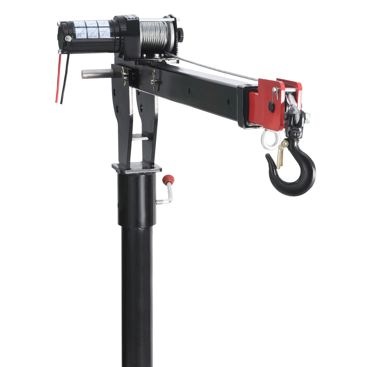 800kg Electric Crane Hoist Winch 12V – Swivel Lift | Fiernero