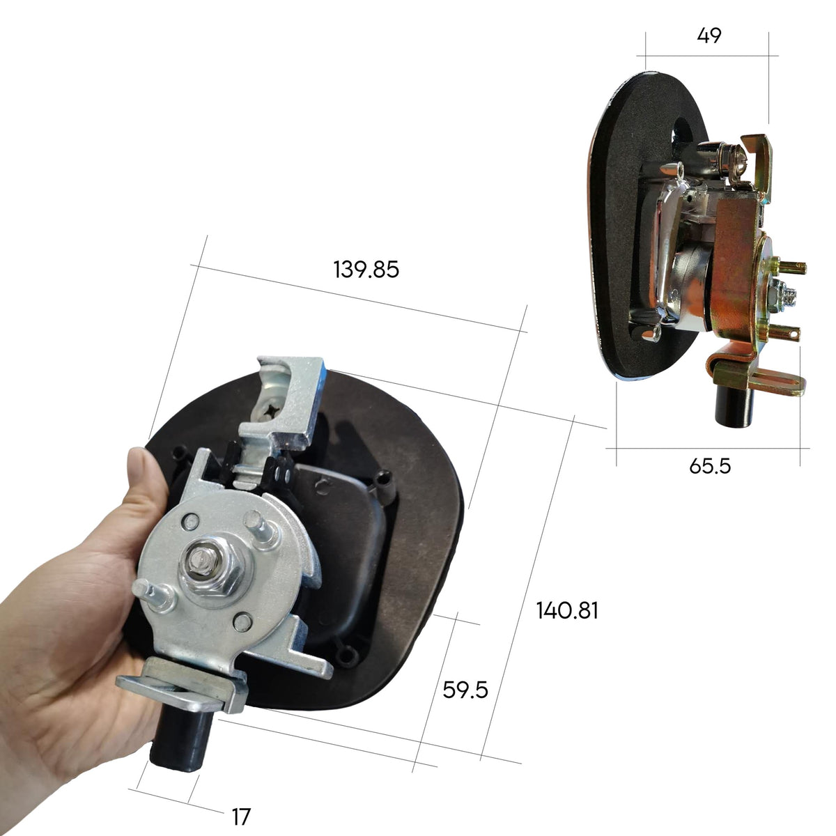 Heavy Duty Whale Tail Compression Lock Chrome Handle Toolbox | Robusto