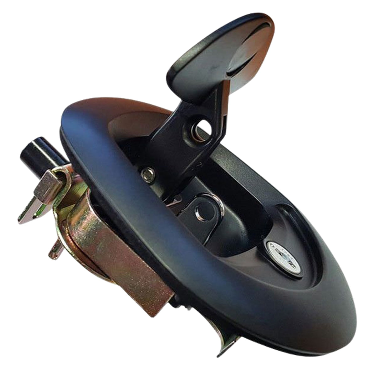 Heavy-Duty Whale Tail Compression Lock Black Handle | Robusto