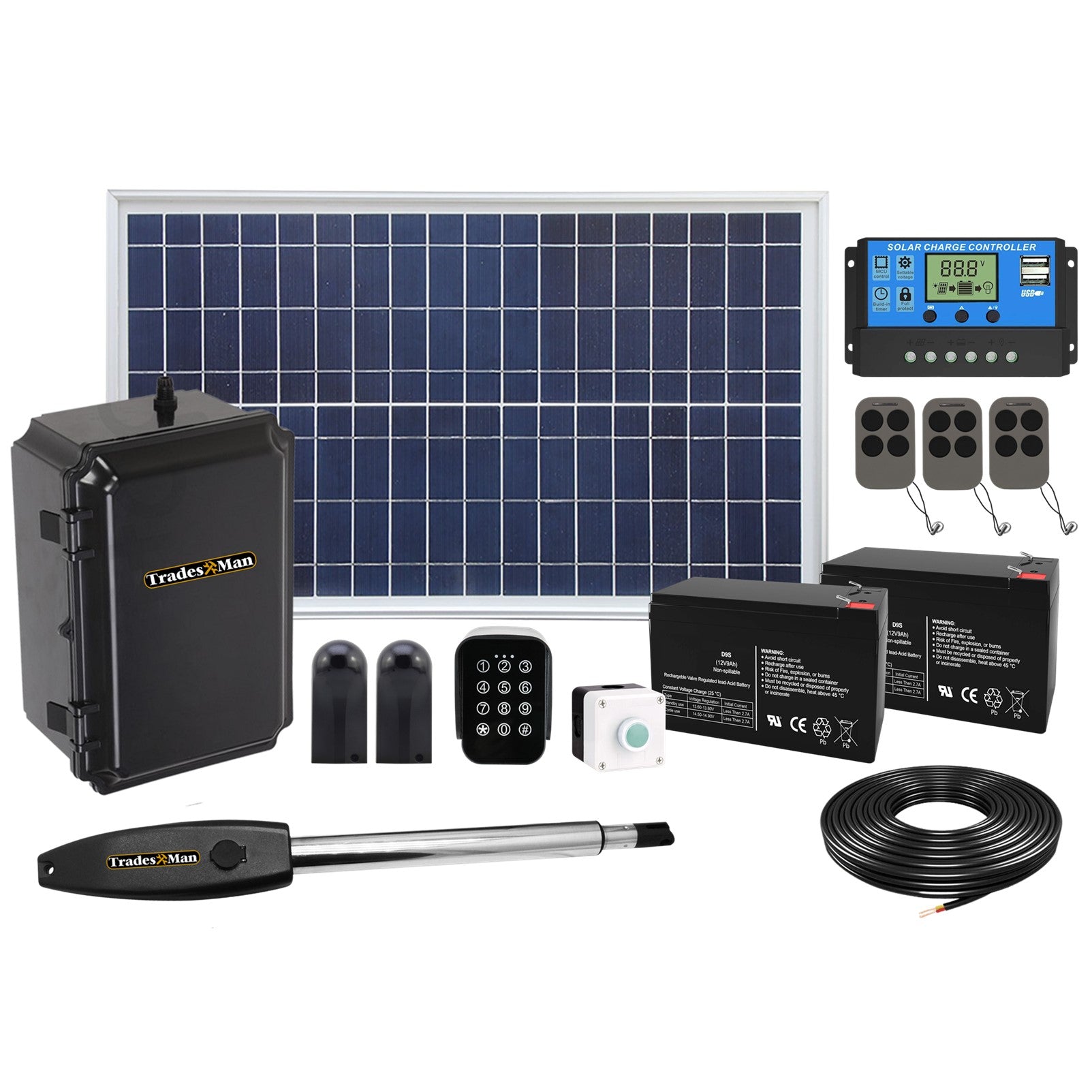 Solar Operated Gate Openers