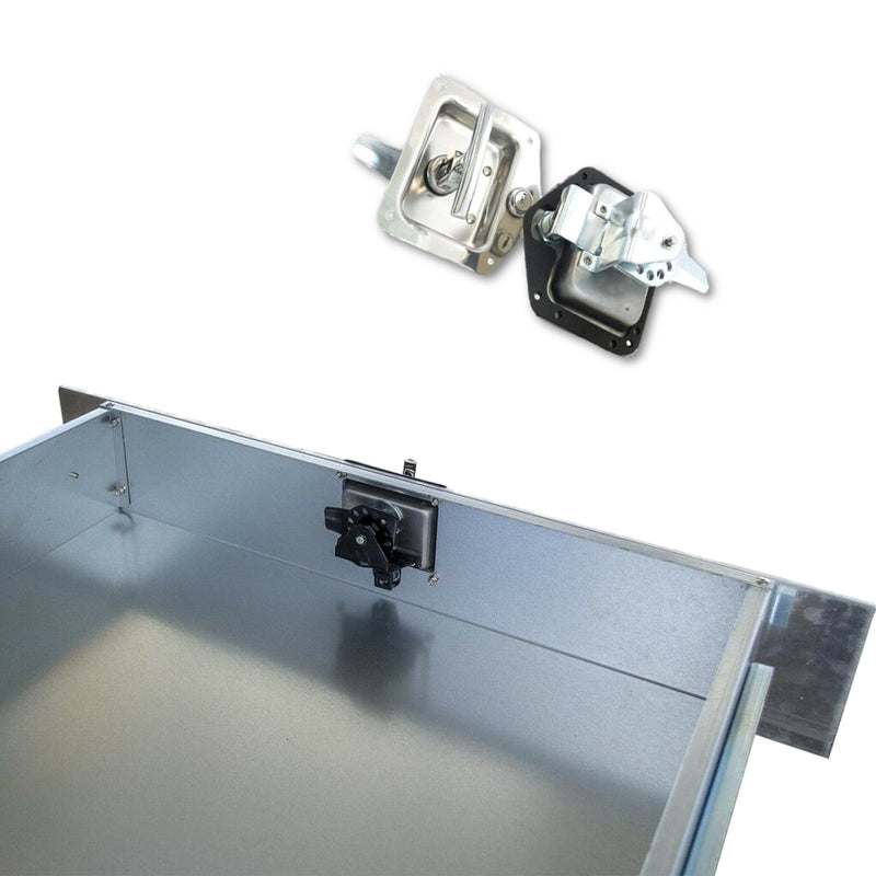 Under Tray Trundle Box Drawer - Chrome | Robusto